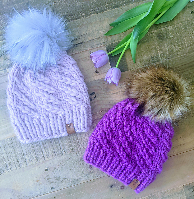 Ravelry: Wheat Sheaf Beanie pattern by Krista Hynes