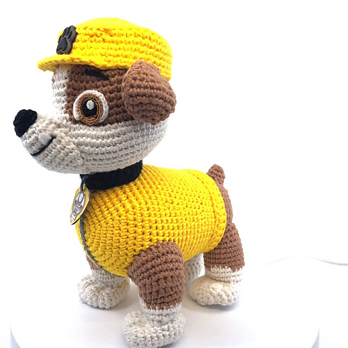 Ravelry: Paw Patrol Rubble pattern by Tatjana Ozolina