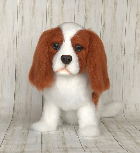 Ravelry: cavalier spaniel crochet pattern by Tatjana Ozolina