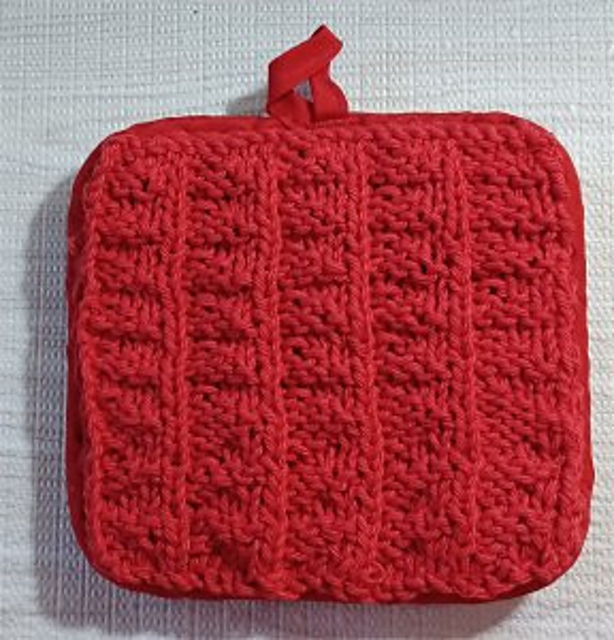 Ravelry: Knit Potholder 28 pattern by Beth Bell