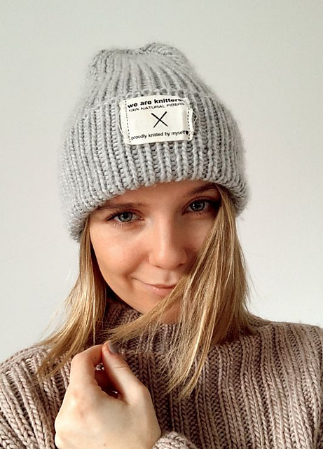 Ravelry: Hipster Beanie pattern by we are knitters