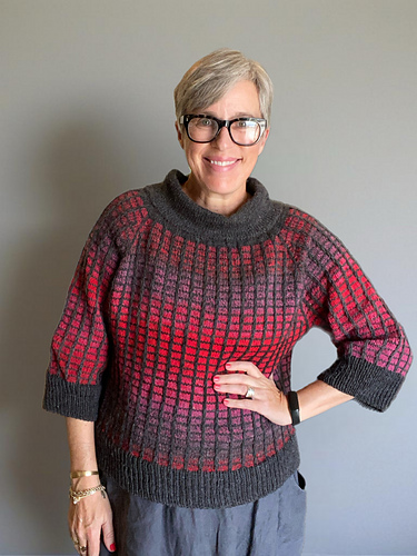 Ravelry: Check Yourself Raglan pattern by Beth MacDonald Stone