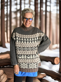 Ravelry: Winter's Walk Sweater pattern by Beth MacDonald Stone