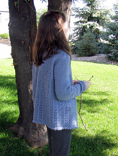 Ravelry: Apple Blossom Cardigan For Girls pattern by Sarah Franklin