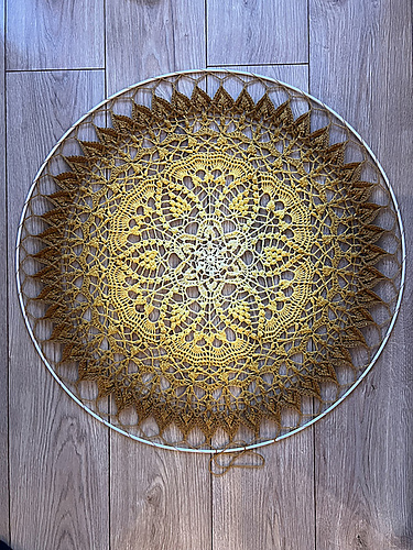 Ravelry: Mandala Snowflake Nostalgia pattern by BetiBe Crochet