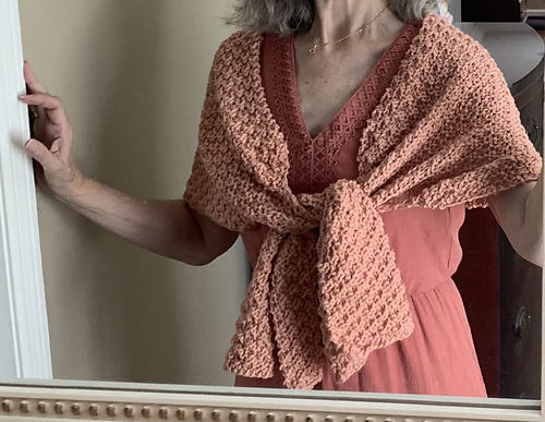 Ravelry: Box Stitch Shoulder Wrap pattern by Betsy Lowery