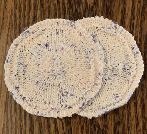 Ravelry: Blueberries and Cream Coaster pattern by Betsy Lowery