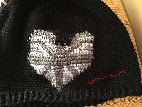 Ravelry: Graphed Beanie - 1D and Union Jack Heart pattern by Sick 'Lil ...