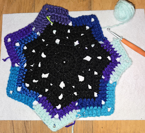 Ravelry: 7 Pointed Temperature Star Blanket pattern by Bewitching Stitch