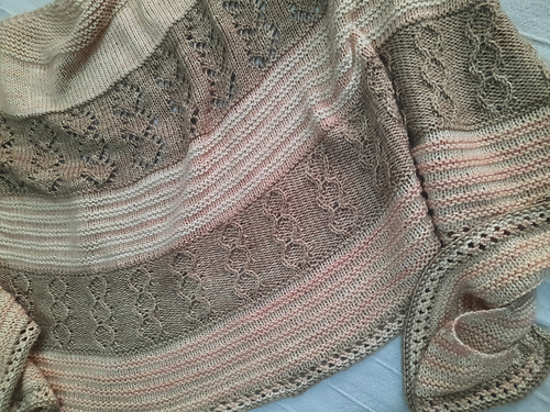 Ravelry: Antish Shawl pattern by Bex Knitty Designs