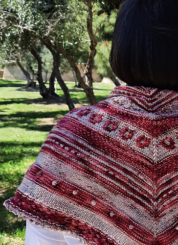 Ravelry: Woven Shawl pattern by Bex Knitty Designs