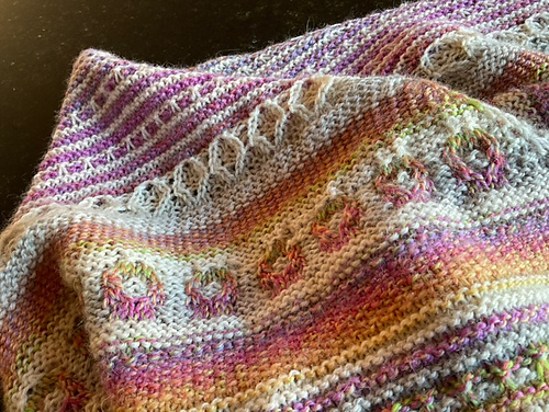 Ravelry: Woven Shawl pattern by Bex Knitty Designs