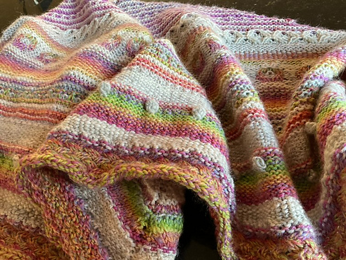 Ravelry: Woven Shawl pattern by Bex Knitty Designs