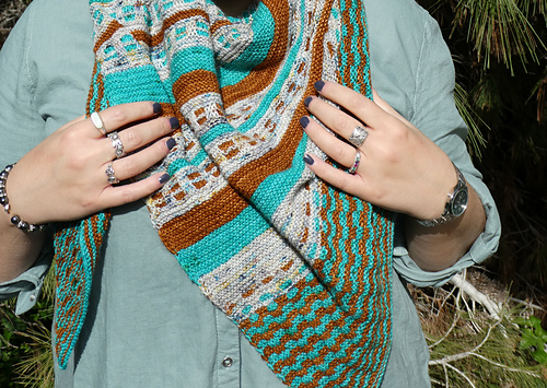 Ravelry: Journey Shawl pattern by Bex Knitty Designs