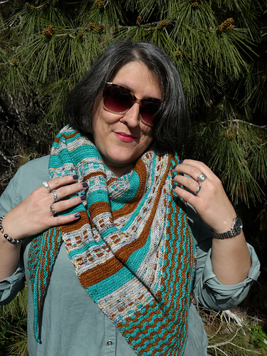 Ravelry: Journey Shawl pattern by Bex Knitty Designs