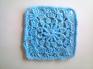 Ravelry: BeyondCrochetToo's Ana Maria Square - Light Blue