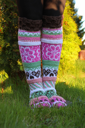 Ravelry: Crazy Socks pattern by Beyond The Loops