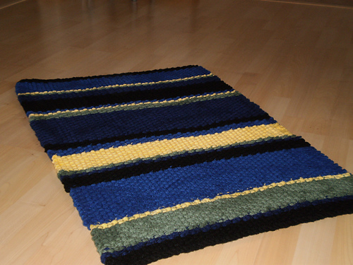 Ravelry: Striped Kitchen Rug pattern by Blythe Edmondson