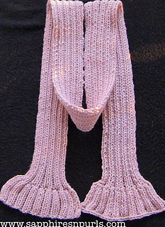 Ravelry: Skinny Scarf in 2x2 Rib pattern by Beth Richardson