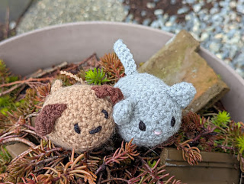 Ravelry: Puppy and Kitty pattern by Bippy Buddies