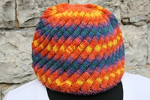 Ravelry: Checkerwork DK Slouchy Hat pattern by Vexy