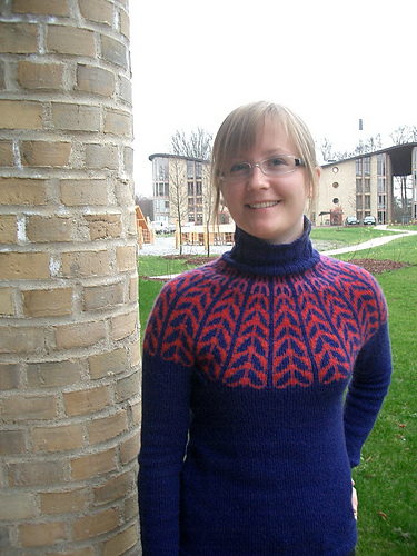 Ravelry: Two Yoke Sweaters Yoke Chart Pullover pattern by Elizabeth ...