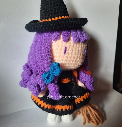 Ravelry: Patchouli Knowledge Doll - Touhou game pattern by Daisy Nguyen