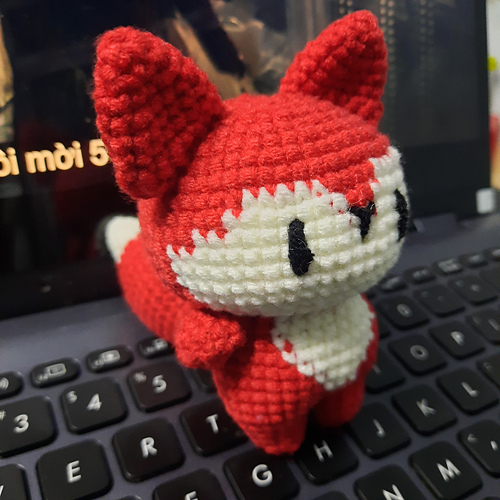 Ravelry: Kitsu - The red fox witch pattern by Daisy Nguyen