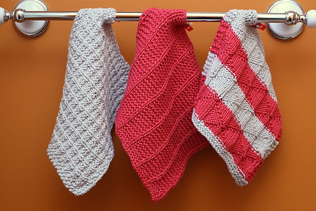 Ravelry: BizzySheep's Washcloth Trio