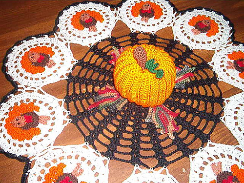 Ravelry: Thanksgiving Doily pattern by Betty Stevens