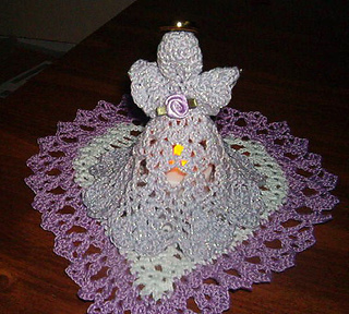 Ravelry: Surrounded by Love Angel & Doily pattern by Betty Stevens