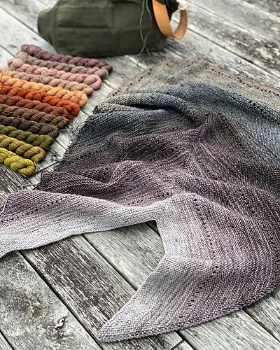 Ravelry: All My Favorite Colors Wrap (Advent) pattern by Black Cat ...