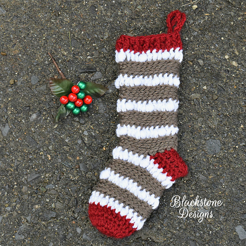 Ravelry: Cameron Christmas Stocking pattern by Sonya Blackstone