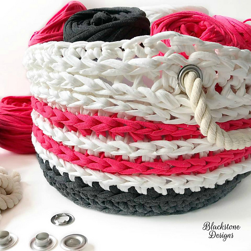 Ravelry: Nautical Basket pattern by Sonya Blackstone