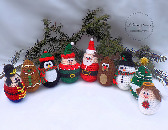 Ravelry: Christmas Eggles pattern by Sonya Blackstone