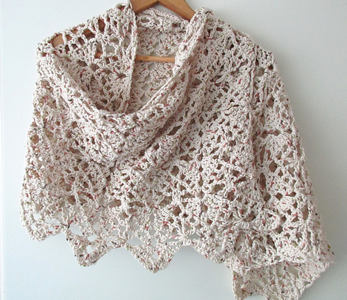 Ravelry: Summer Breeze Lacy Shawl/Wedding Stole pattern by Blazenka ...