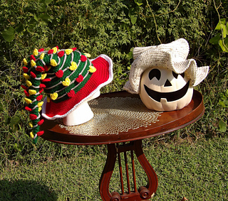 Ravelry: Witch and Christmas Tree Hat pattern by Krysta Mallory