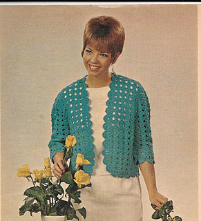 Ravelry: Shell Stitch Jacket pattern by Workbasket Magazine