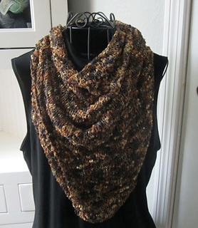 Ravelry: Self fringing Scarf or Shawl pattern by Judy Cole