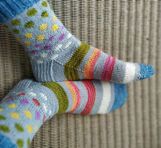 Ravelry: Hot Spots and Stripes pattern by Stephanie Gilchrist