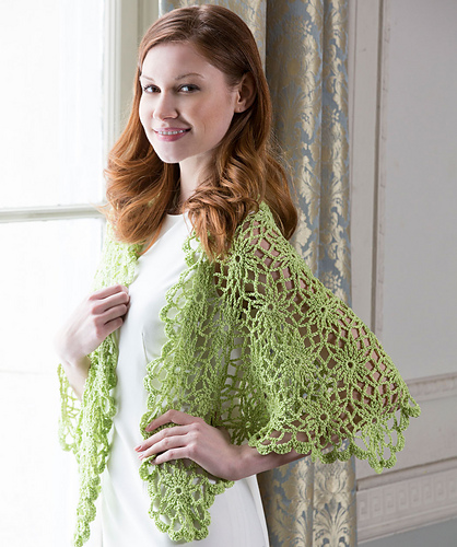 Ravelry: I Love Paris Wrap #LW4196 pattern by Susan Badgley