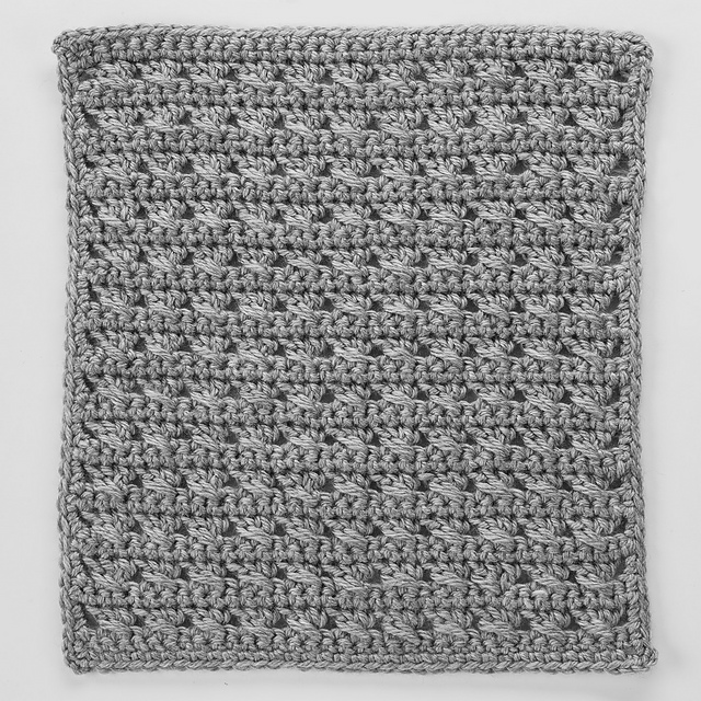 Ravelry: Cross-Stitched Square pattern by Katherine Eng