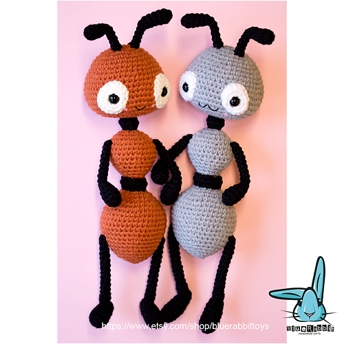 Ravelry: A is for Ant pattern by BlueRabbitToys