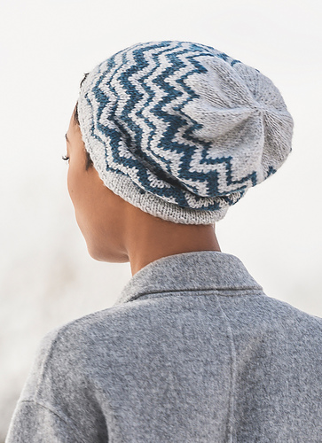 Ravelry: Springfield Chevron Hat pattern by Virginia Sattler-Reimer