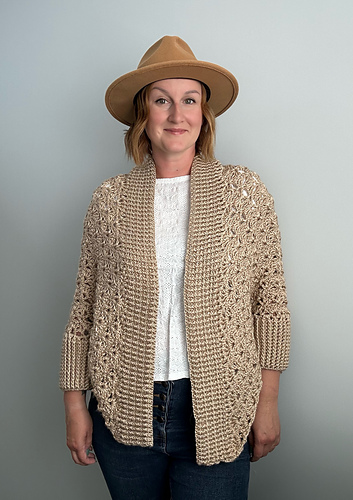 Ravelry: Lotte Lace Shrug pattern by Veronika Cromwell