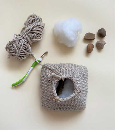 Ravelry: Pyramid Doorstop pattern by Veronika Cromwell