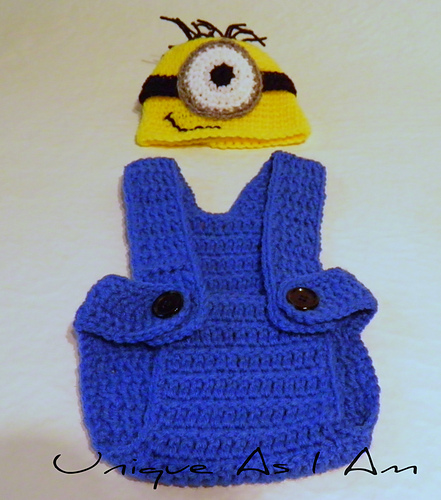 Ravelry: Baby Minion Diaper Cover pattern by Susan Preston