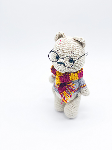 Ravelry: Harry the Wizard Bear pattern by Blue Sparrow Handmade