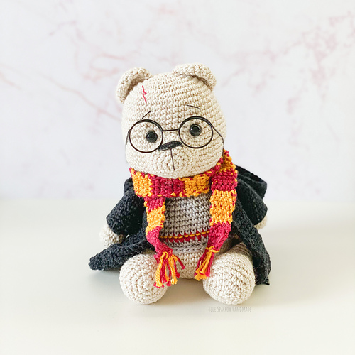 Ravelry: Harry the Wizard Bear pattern by Blue Sparrow Handmade