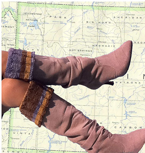 Ravelry: Rib Boot Topper pattern by Jill Wolcott